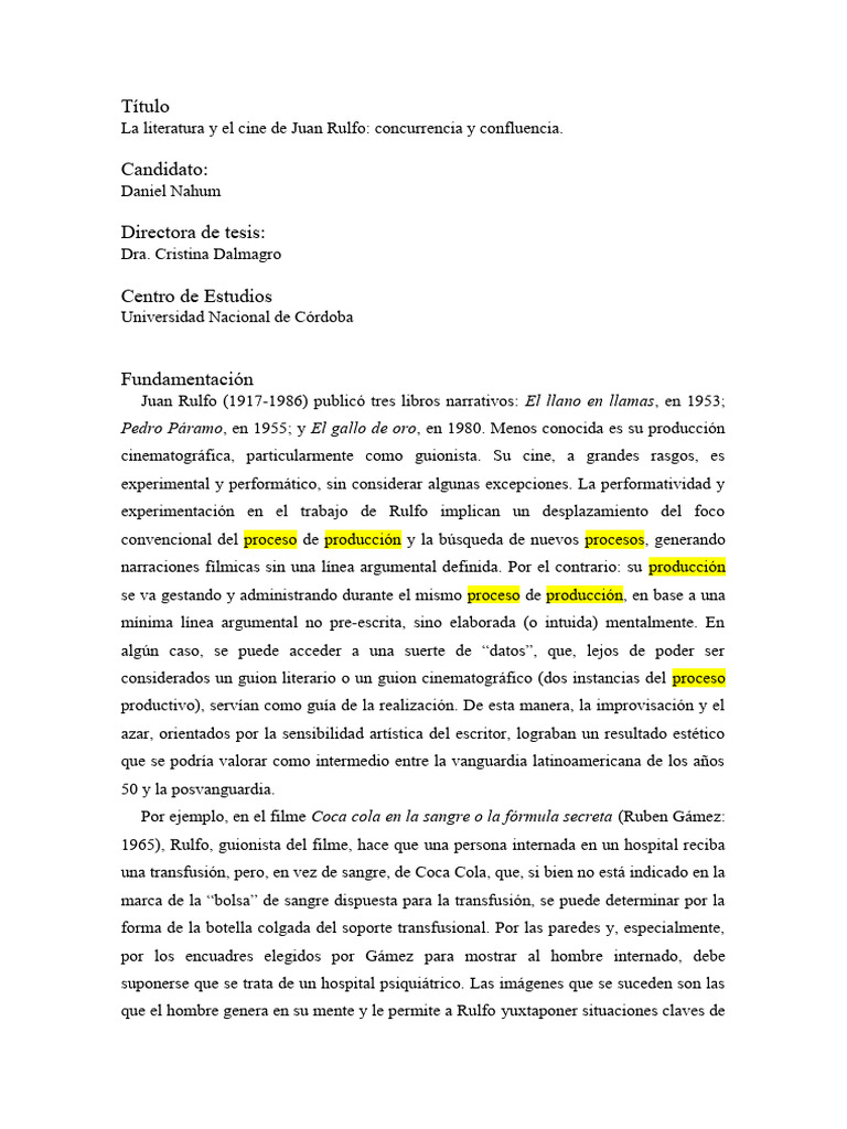 Nahum - PI - Doctorado (06-12-23) (CD) | PDF | México | Escritores