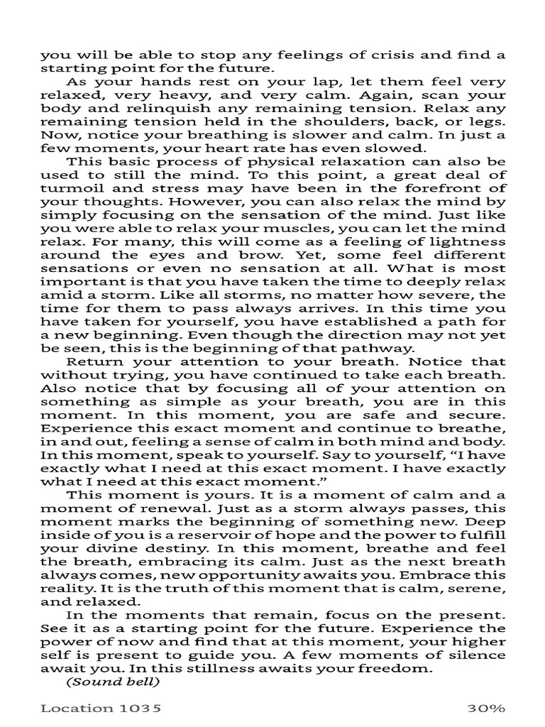 Hypnosis Scripts-Part-1-Pages-2 | PDF