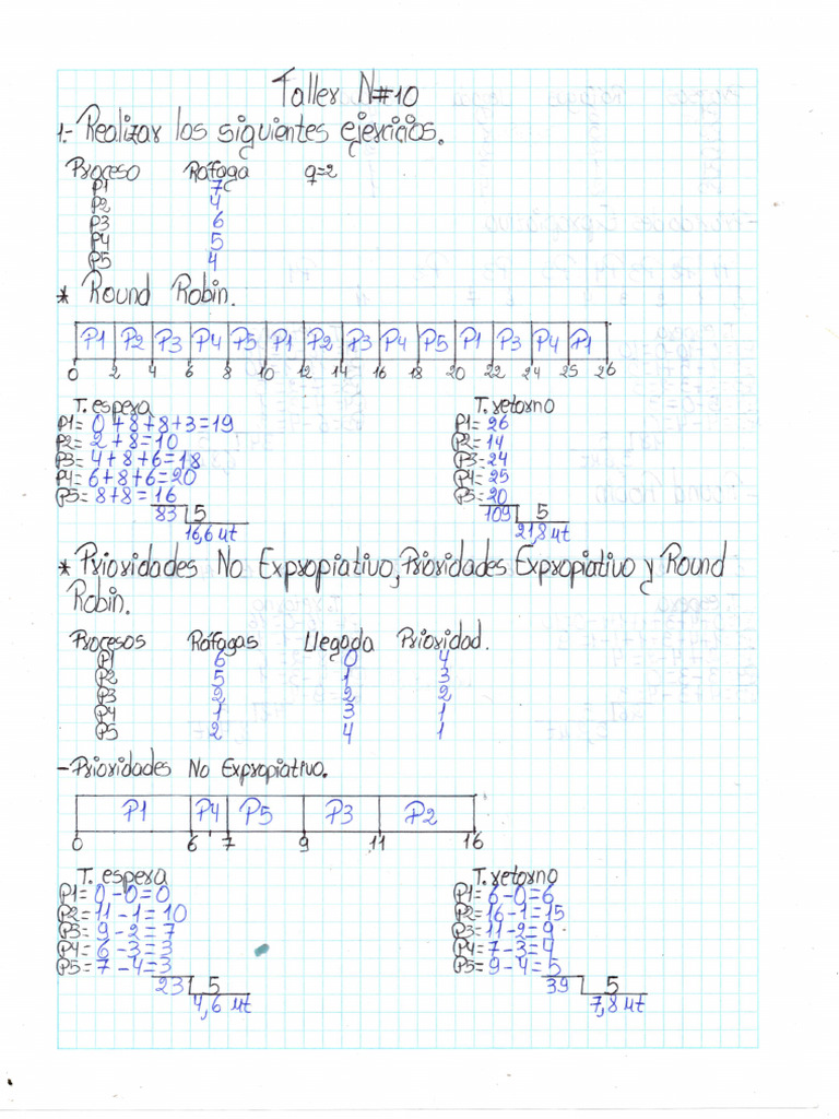 Anexo - Taller N10 | PDF