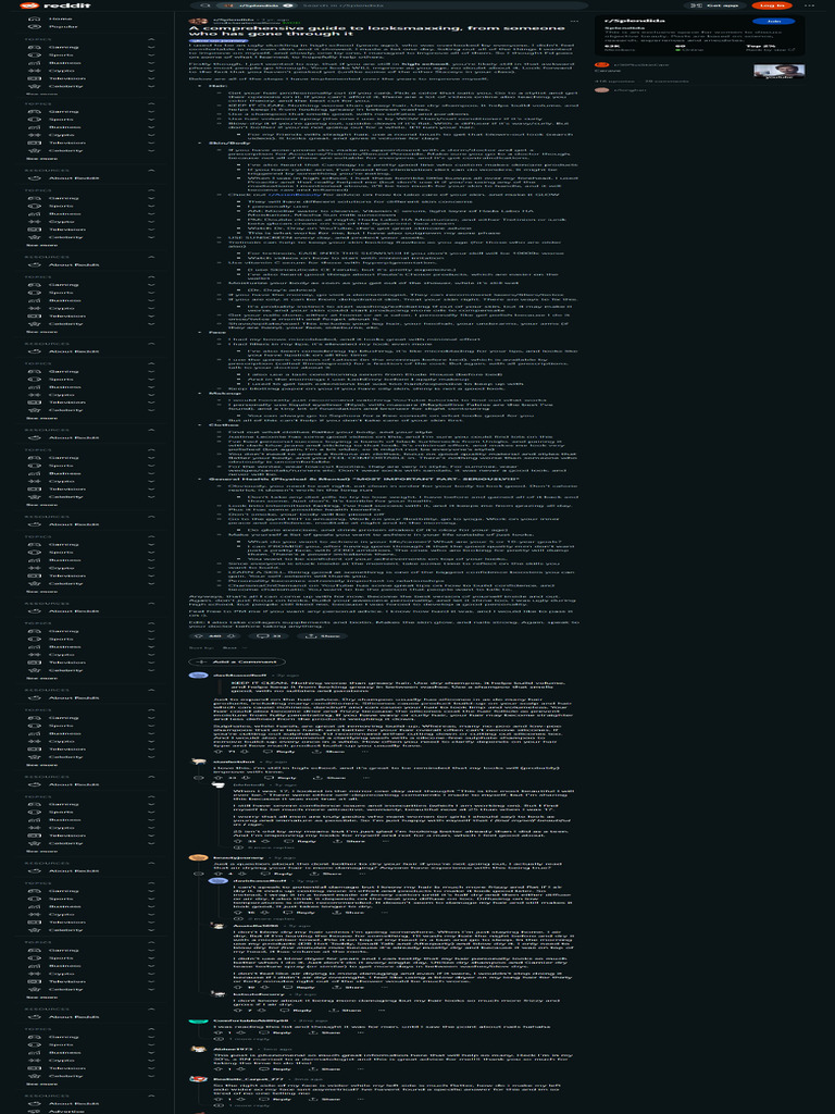 A Comprehensive Guide To Looksmaxxing | PDF
