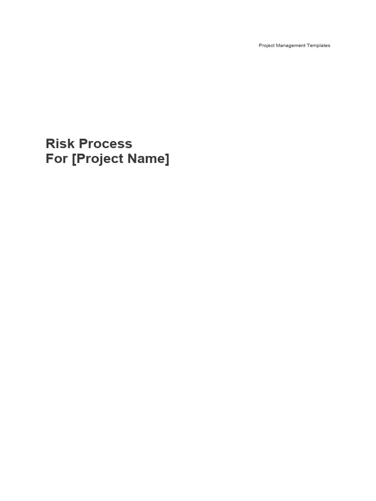 Risk Process | PDF