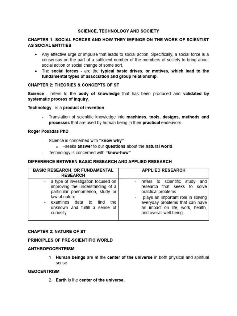 STS Reviewer | PDF | Epistemology | Science