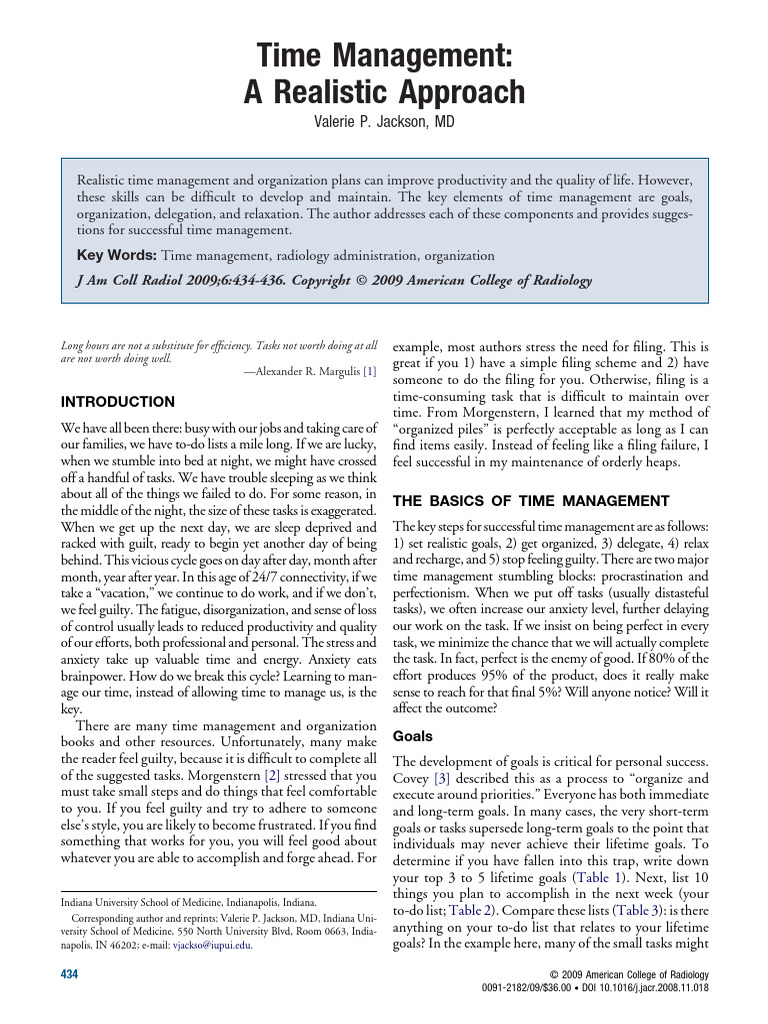 Time Management | PDF | Time Management | Professional Skills Time Management | PDF | Time Management | Professional Skills