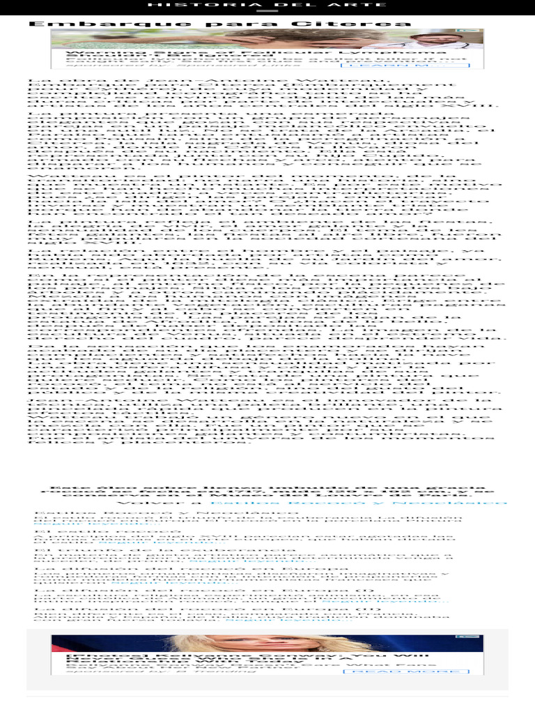 Embarque para Citerea Historia Del Arte | PDF