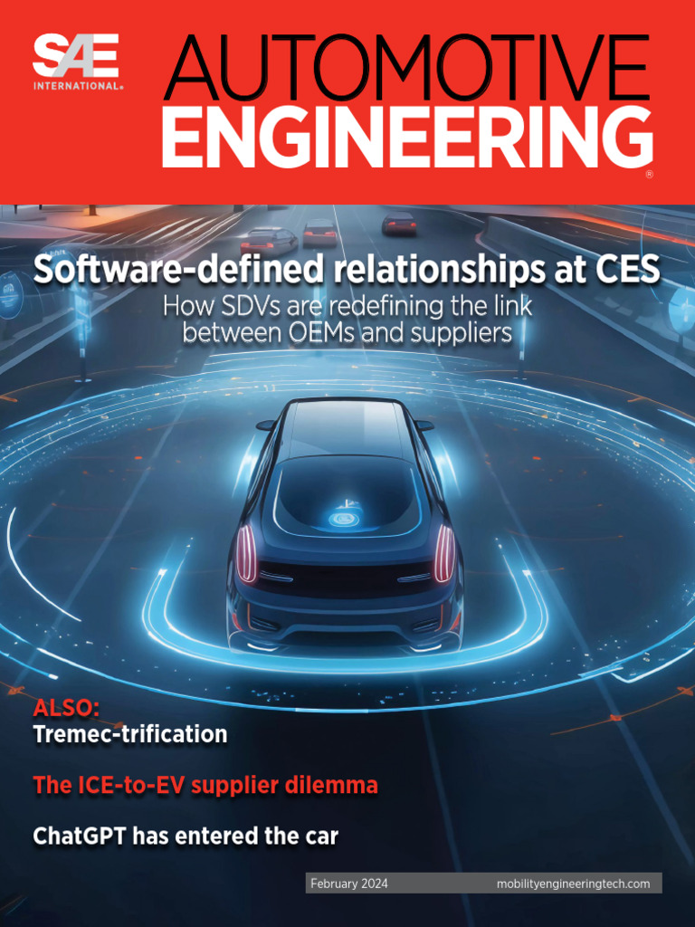Automotive Engineering 02 2024 PDF Electric Vehicle General Motors