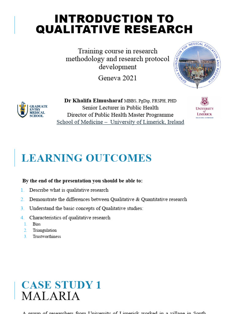 5 1 Introduction Qualitative Research Elmusharaf 2021 | PDF ...