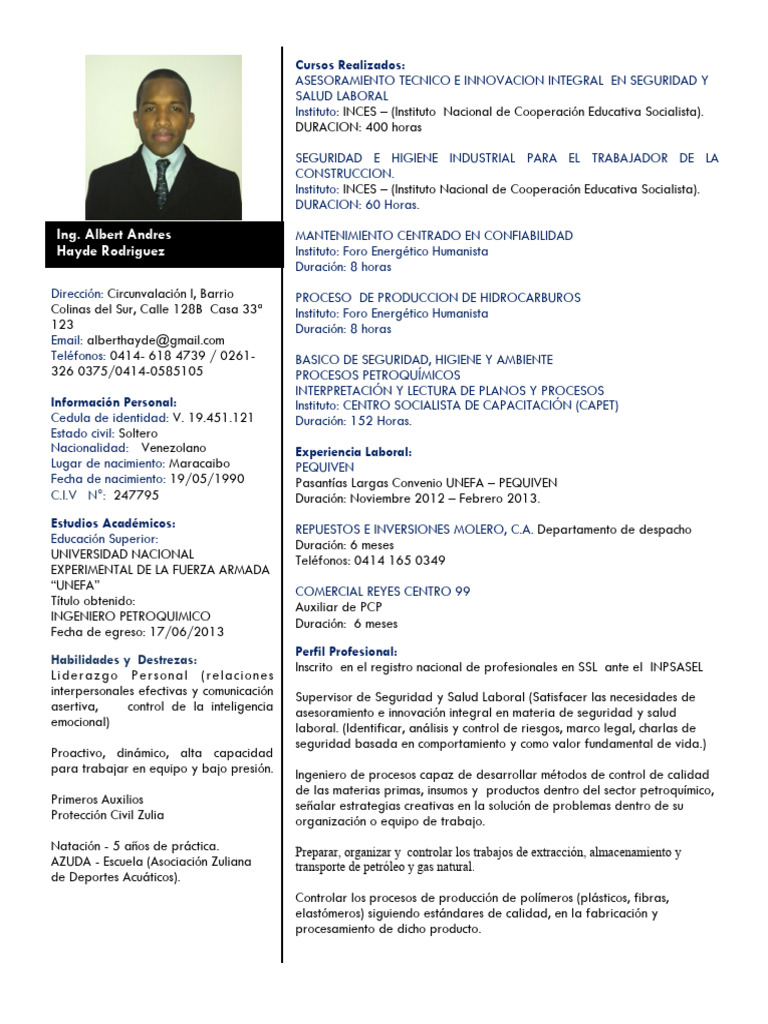 Albert Curriculum Pubuhlisher 1 | PDF | Seguridad y salud ocupacional