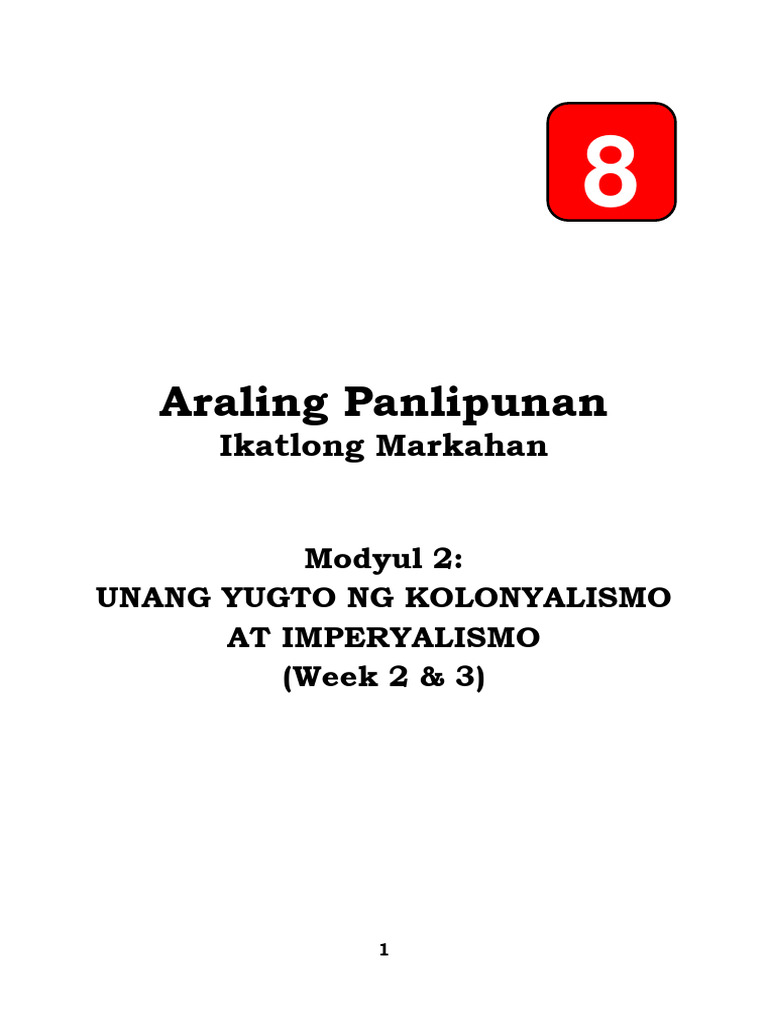 Q3 - Modyul 2 - AP8 REVISED FINAL | PDF