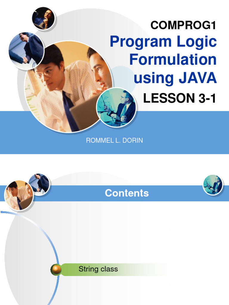 Ch3 1 Pdf String Computer Science Java Programming Language 