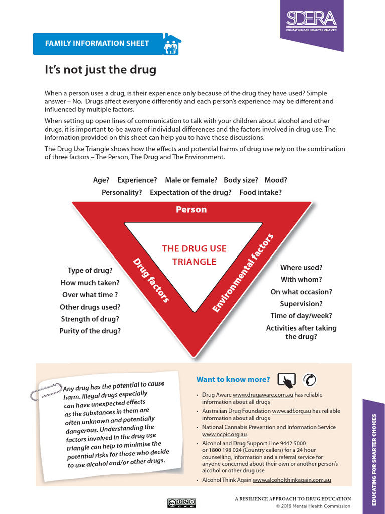 D CC Yr 8 Drug Mod 2 It S Not Just The Drug | PDF | Recreational Drug ...