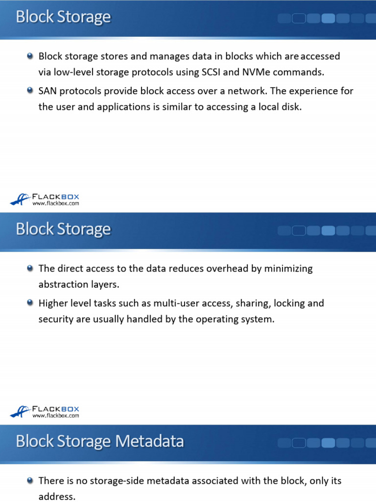 02-17 Object Storage Overview | PDF