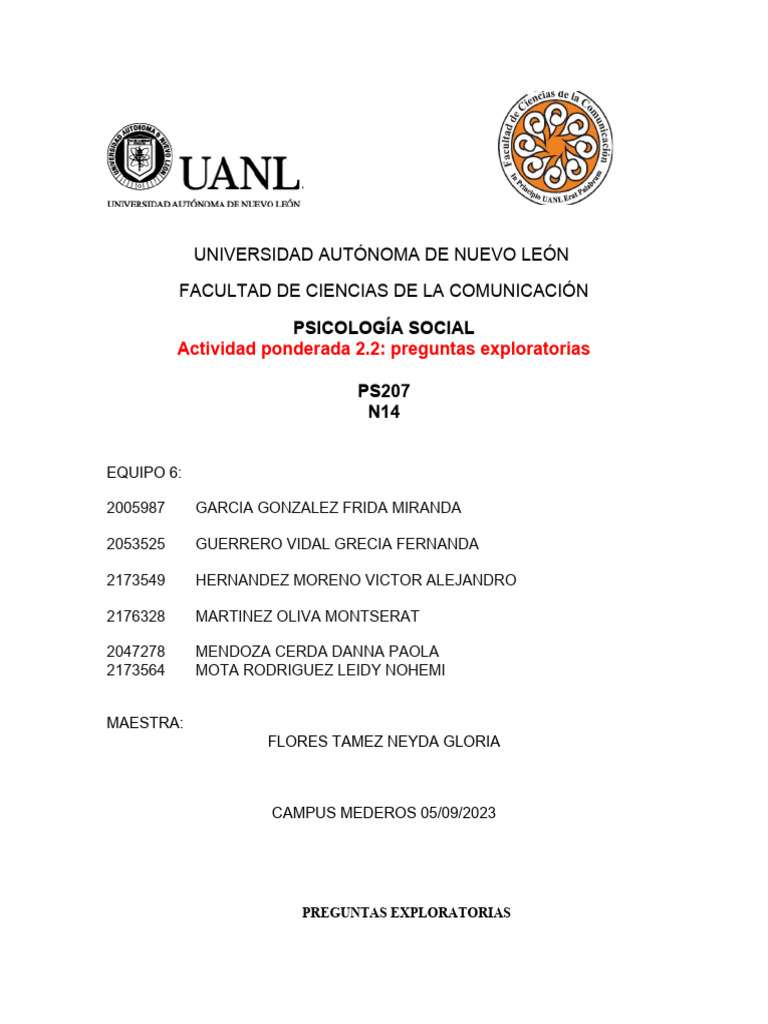 Equpo 2 - Actv 2.2 | PDF | Comportamiento | Persuasión