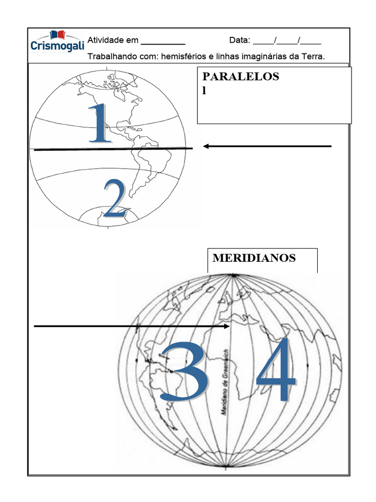 Anexo 3 - 5º Ano - Linhas Imaginárias Da Terra - Geo - 21 de Março ...