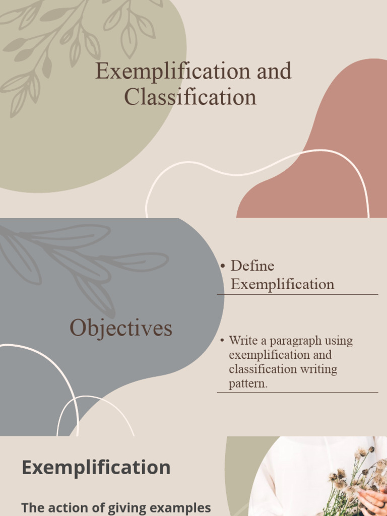 Exemplification and Classification | PDF | Climate Change