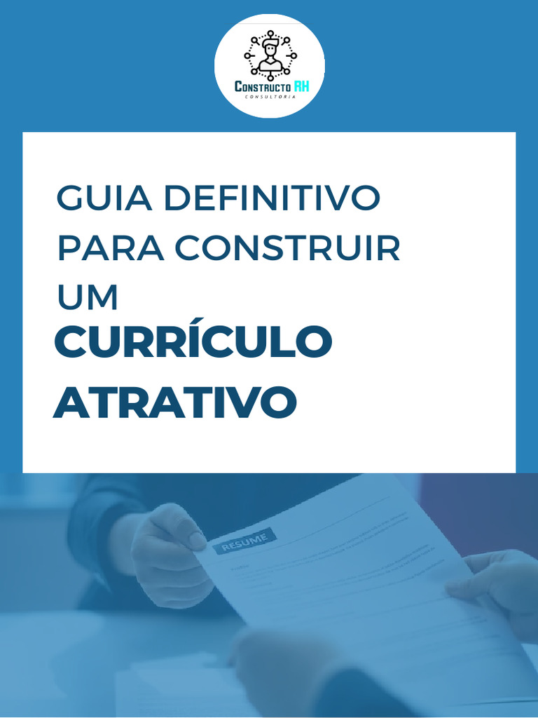 E-Book Guia Definitivo para Construir Um Currículo de Sucesso | PDF