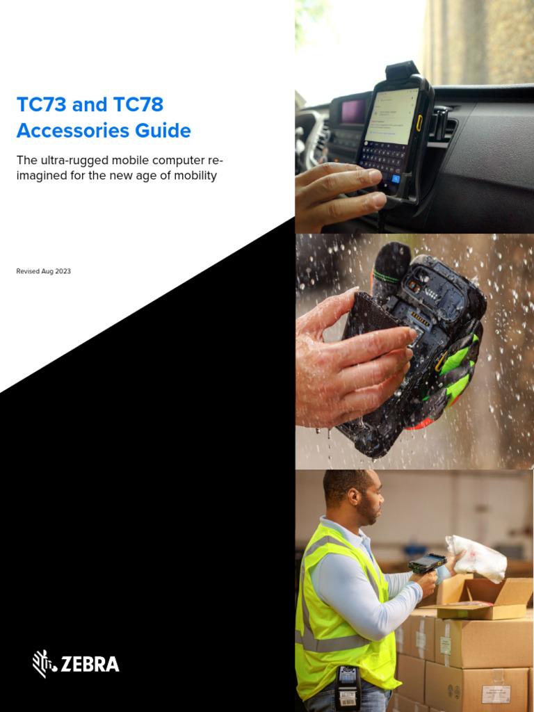 tc73 tc78 Guide Accessory en Us | Download Free PDF | Battery Charger | Usb