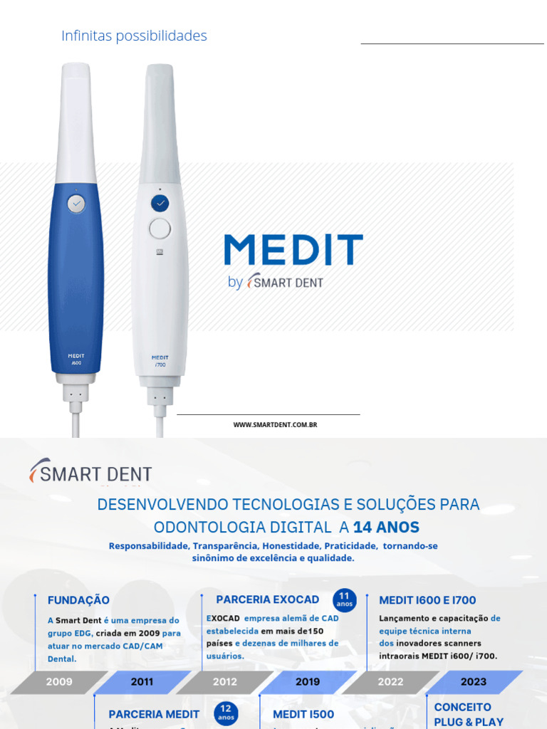 Medit by Smartdent Oficial | PDF | USB | Dente