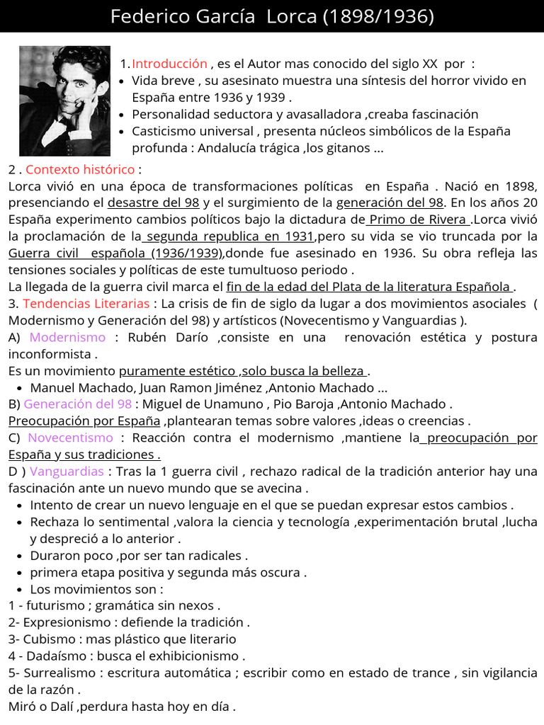 Lorca | PDF | Arte | Historia