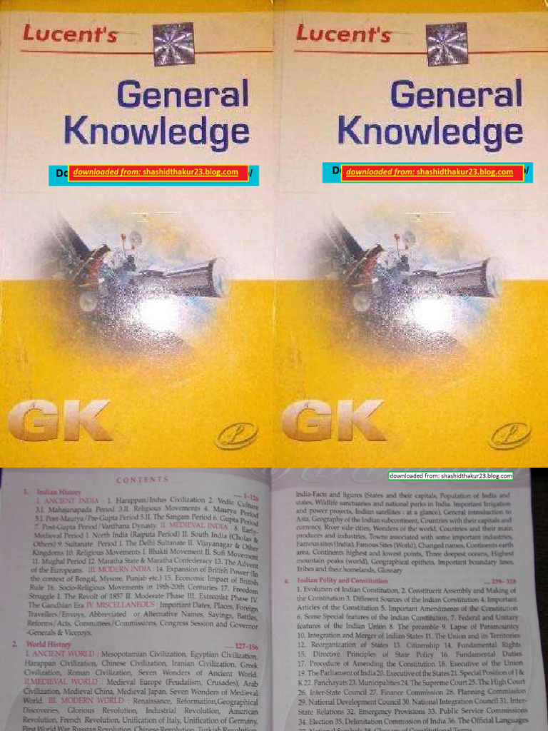 Lucent GK PDF | PDF