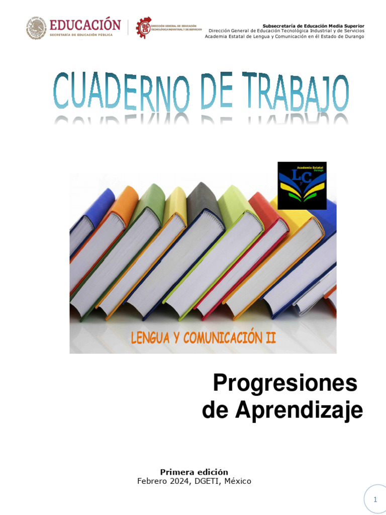 Cuaderno de Trabajo de LyC II AE 2024 | PDF | Pensamiento | Narración