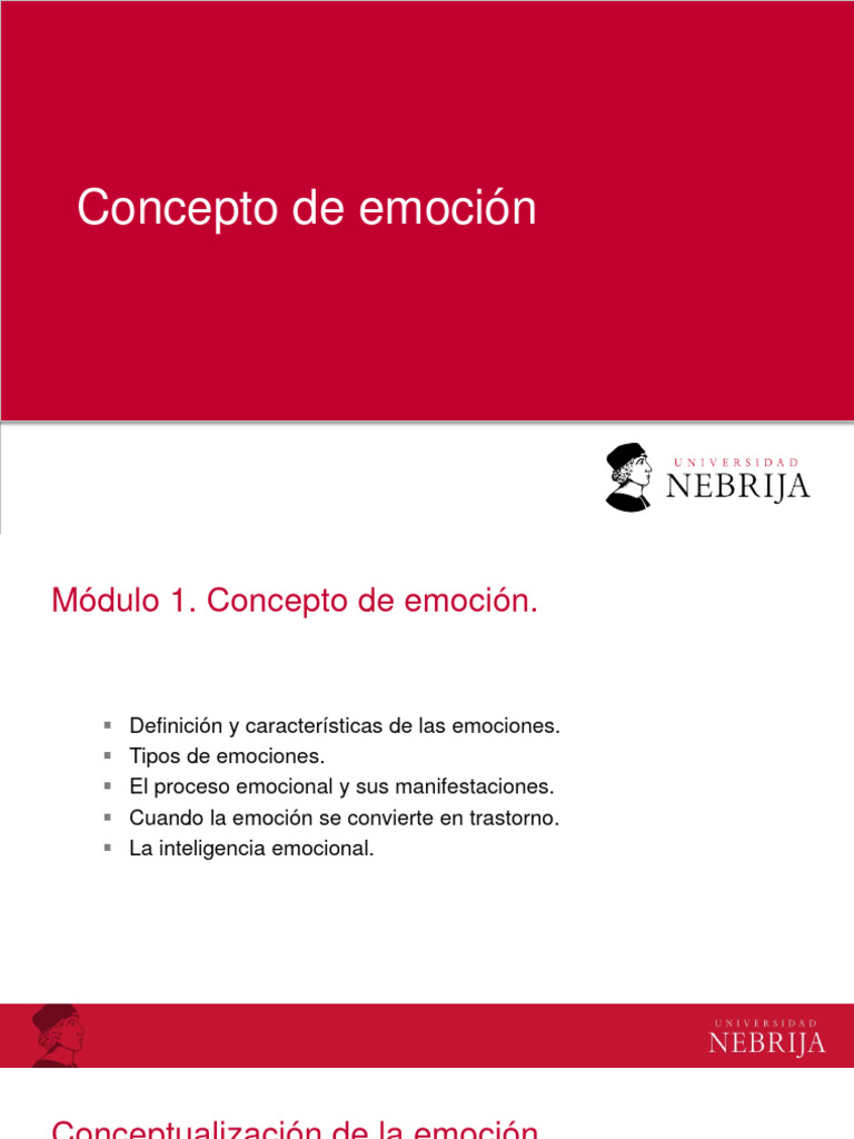 1 - Definición y Características de Las Emociones | PDF | Las emociones ...