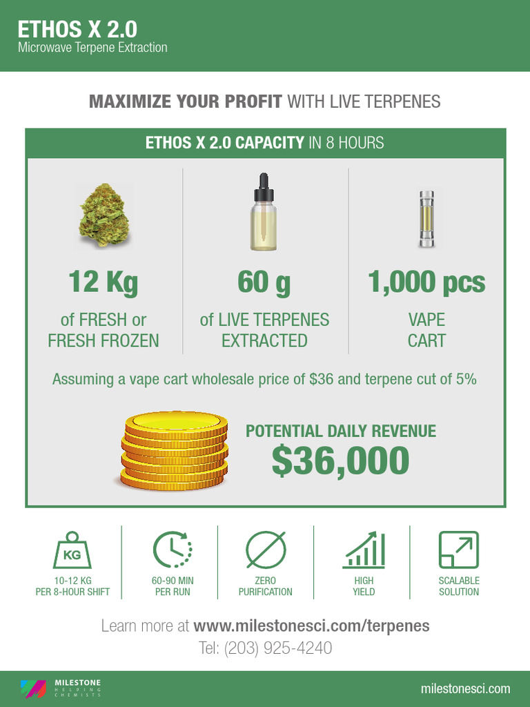 Infographic ETHOS X 2.0 Maximize Profit | PDF