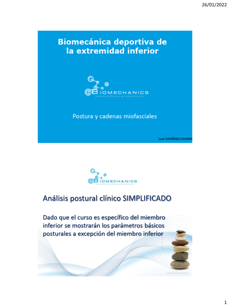 3 - Analisis Clínico Postural | PDF | Pie | Anatomía humana