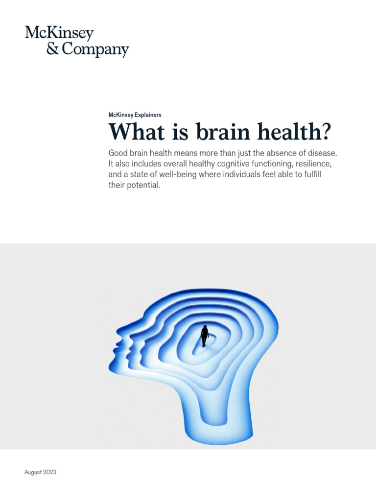 What Is Brain Health | Download Free PDF | Mental Disorder | Mental Health