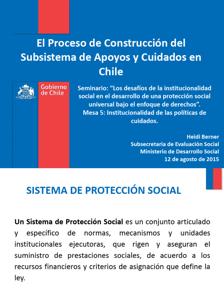 Subsistema Chile y Cuidados | PDF