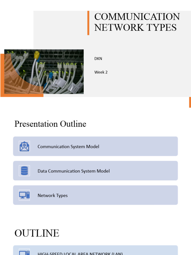 Communication Network Types Overview | PDF | Computer Network | Data Compression