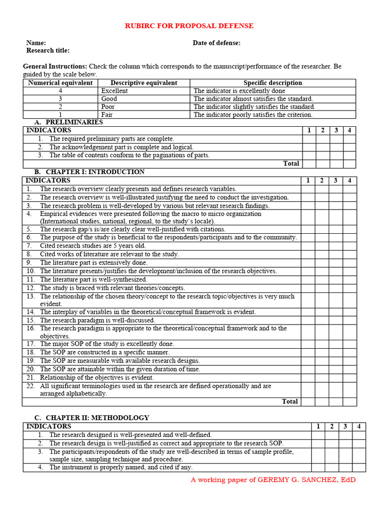 Proposal Defense | PDF