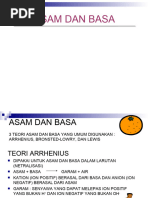 Daftar Asam & Basa | PDF
