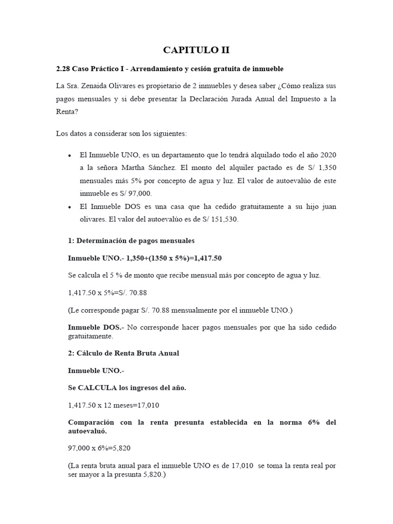 Ejercicios 2 | PDF | Impuesto sobre la renta | Impuestos