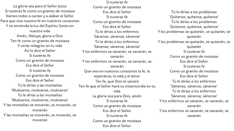 Fe como Mostaza: Milagros y Sanación | PDF | Creencia religiosa y ...