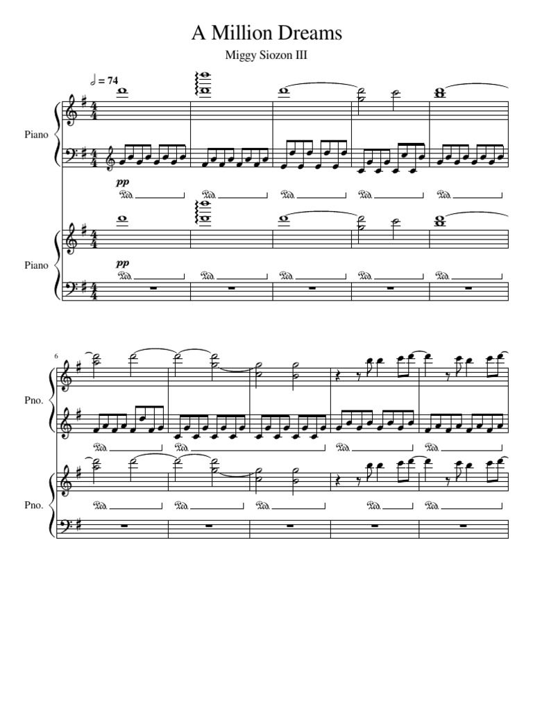 A Million Dreams | PDF