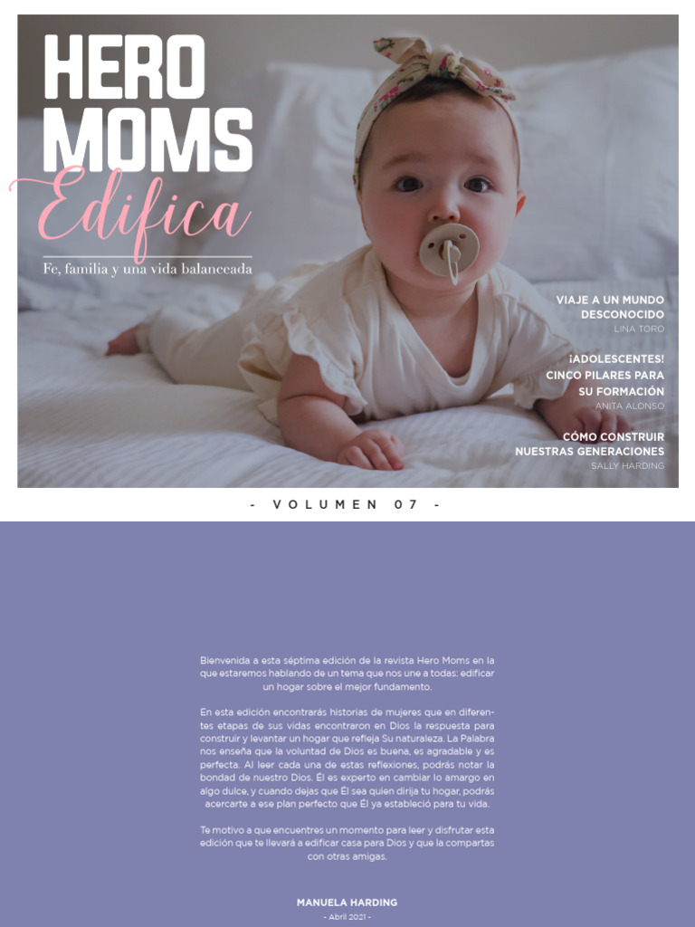 Hero Moms V7 (Edifica - Abril 2021) | PDF | Oración | Dios