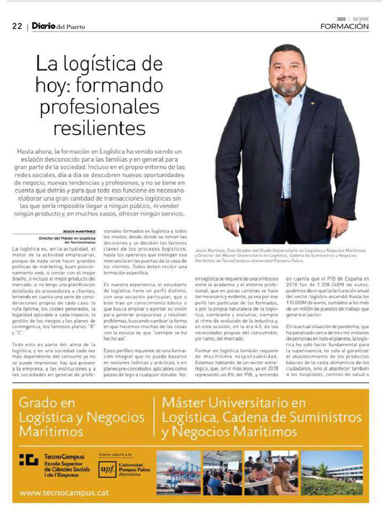 La Logística de Hoy Formando Profesional | PDF