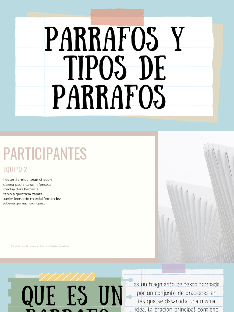 Parrafos y Tipos de Parrafos | PDF