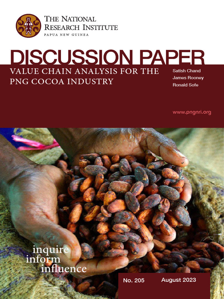 DPNo205 Value Chain Analysis For The PNG Cocoa Industry | Download Free ...