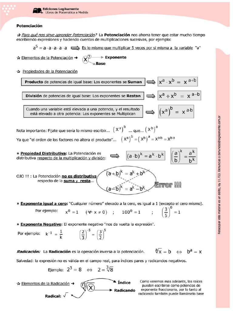 Simplificacion de Expresiones Algebraica | PDF