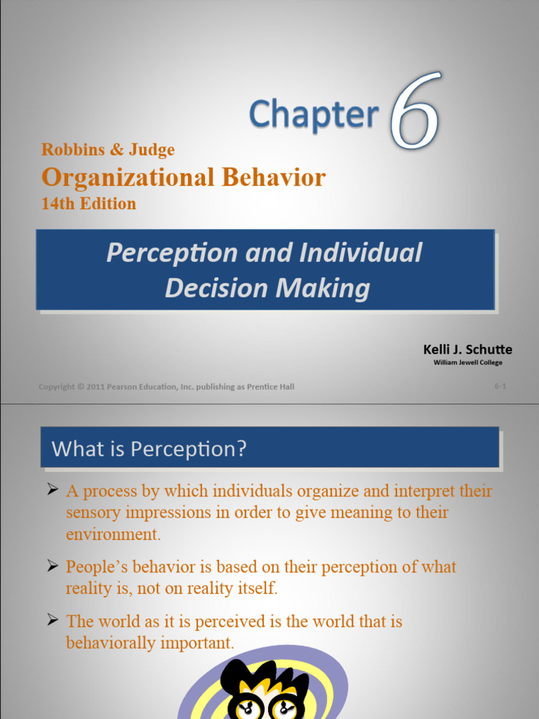 chap6 | PDF | Decision Making | Bias