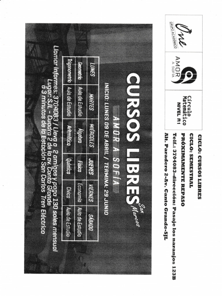 Simulacro 5-Area Letras | PDF