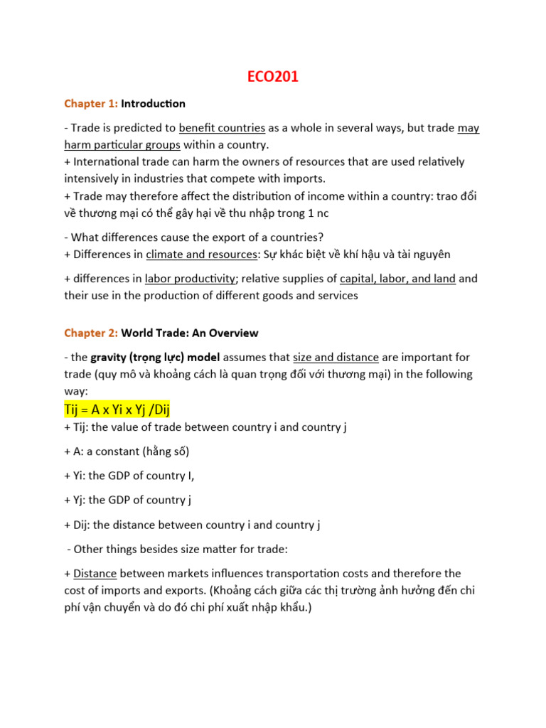 ECO201 | PDF