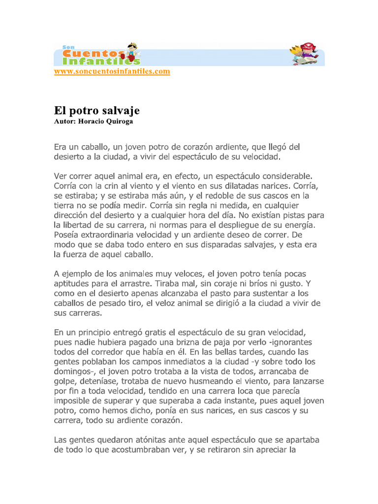 El Potro Salvaje | PDF