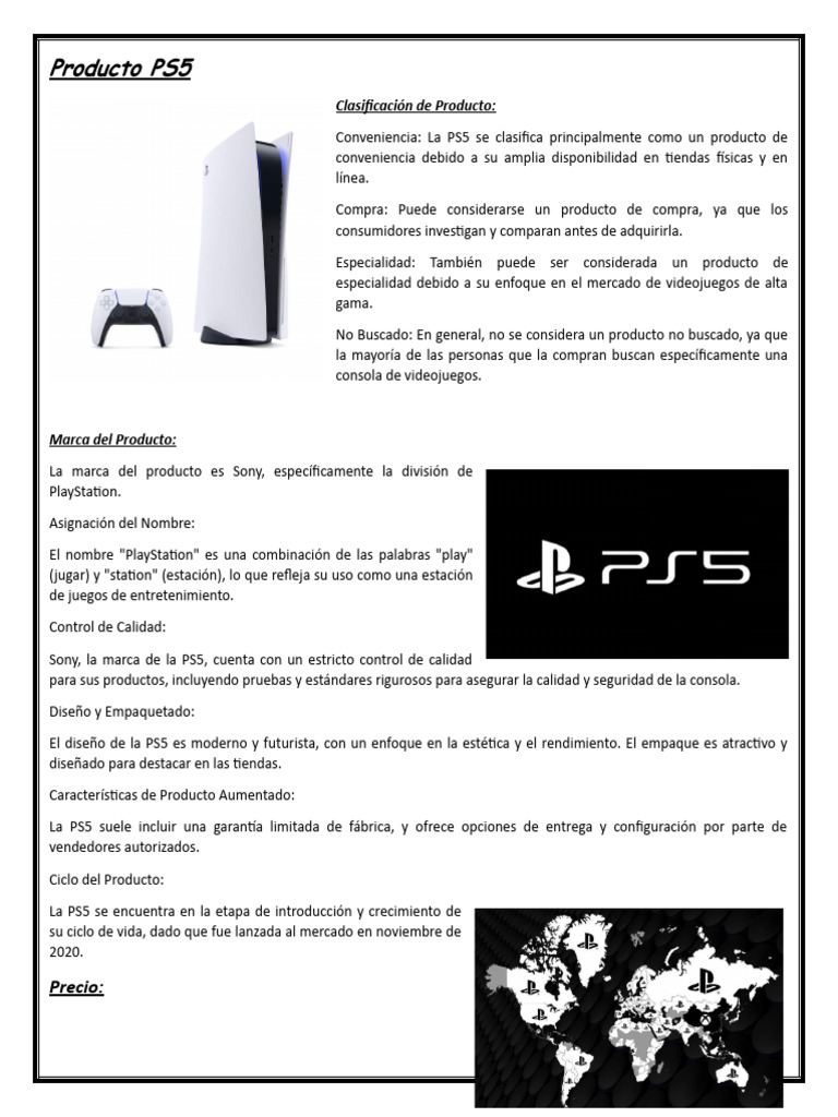 Producto PS5 | PDF