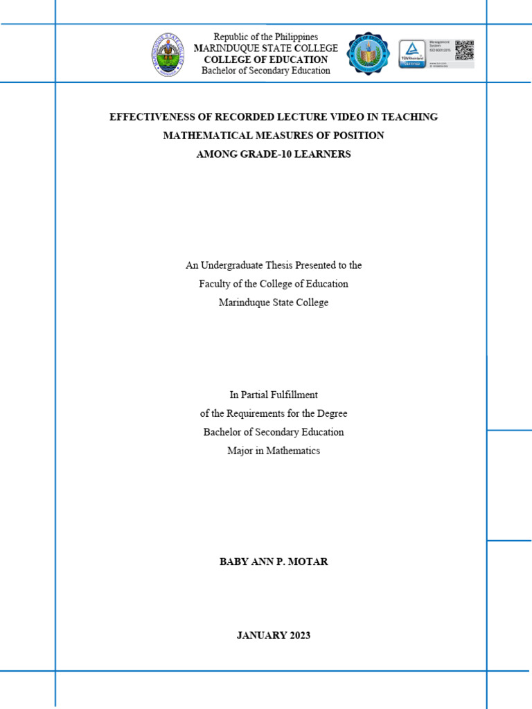 Preliminaries - BABY ANN Motar Final Na Final Na Ito | PDF | Thesis ...