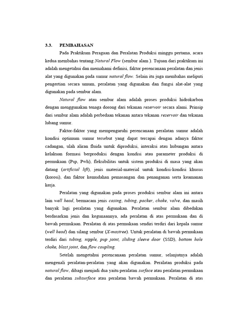 Perencanaan Alat pada Natural Flow | PDF