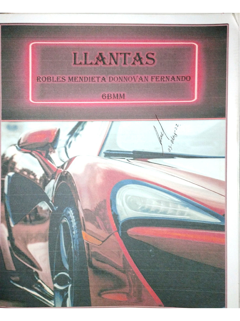 LLANTAS | PDF