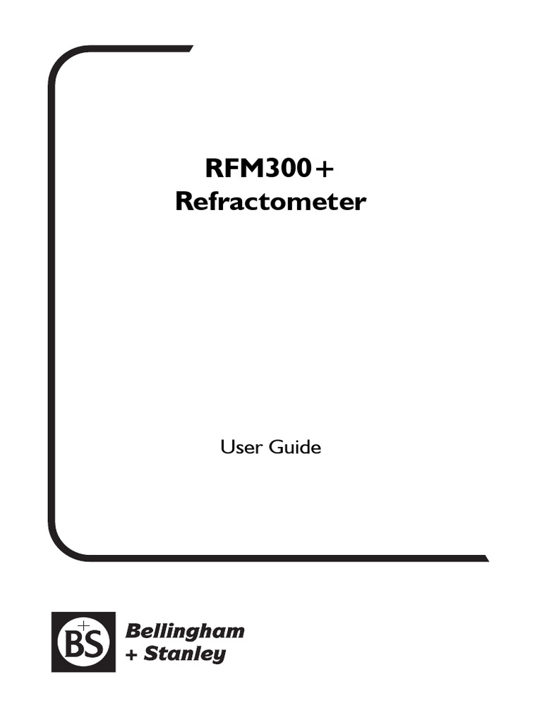 Manual RFM 300+ | PDF | Mains Electricity | Ac Power Plugs And Sockets