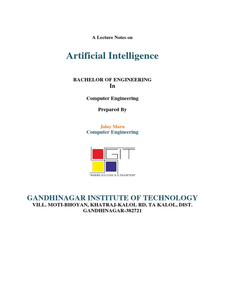 Artificial Intelligence | PDF
